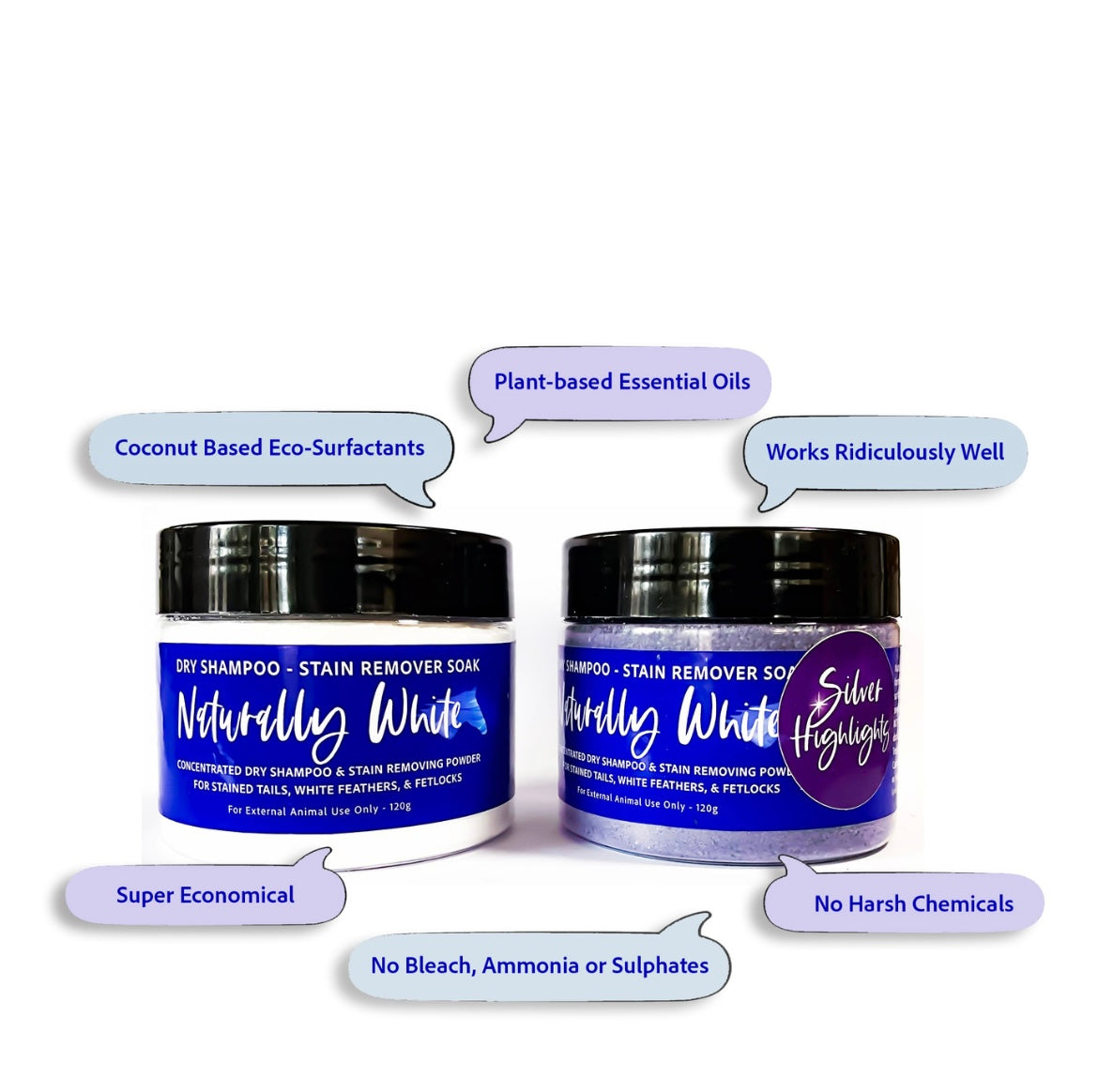 Naturally White Dry Shampoo – Polished Ponies Ltd